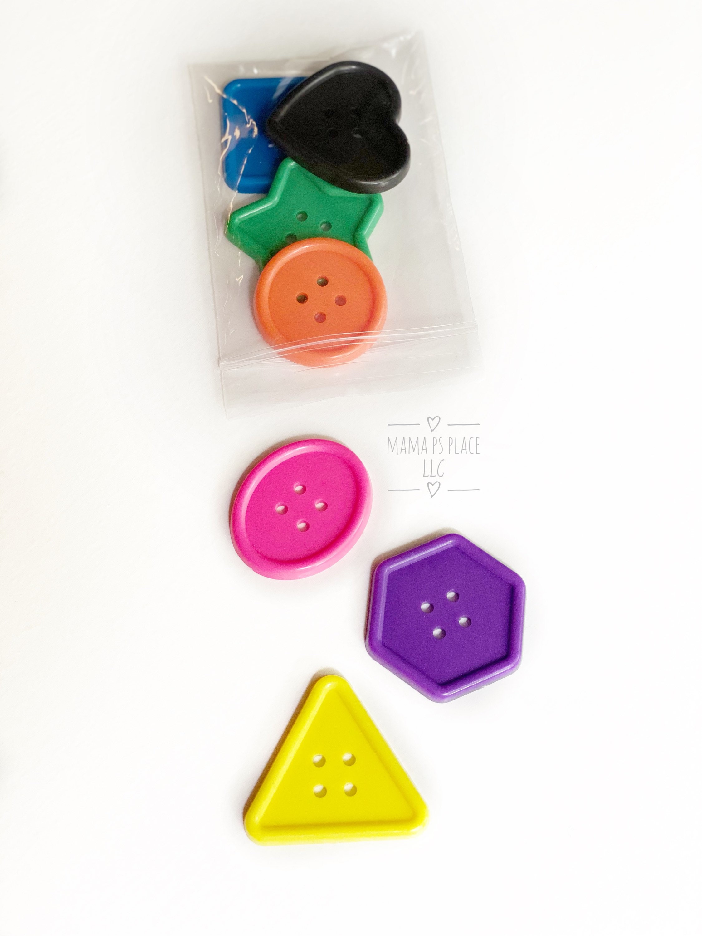 Kids Sewing Kit / Buttons / Button Kit / Learn to Sew / Sewing - Etsy
