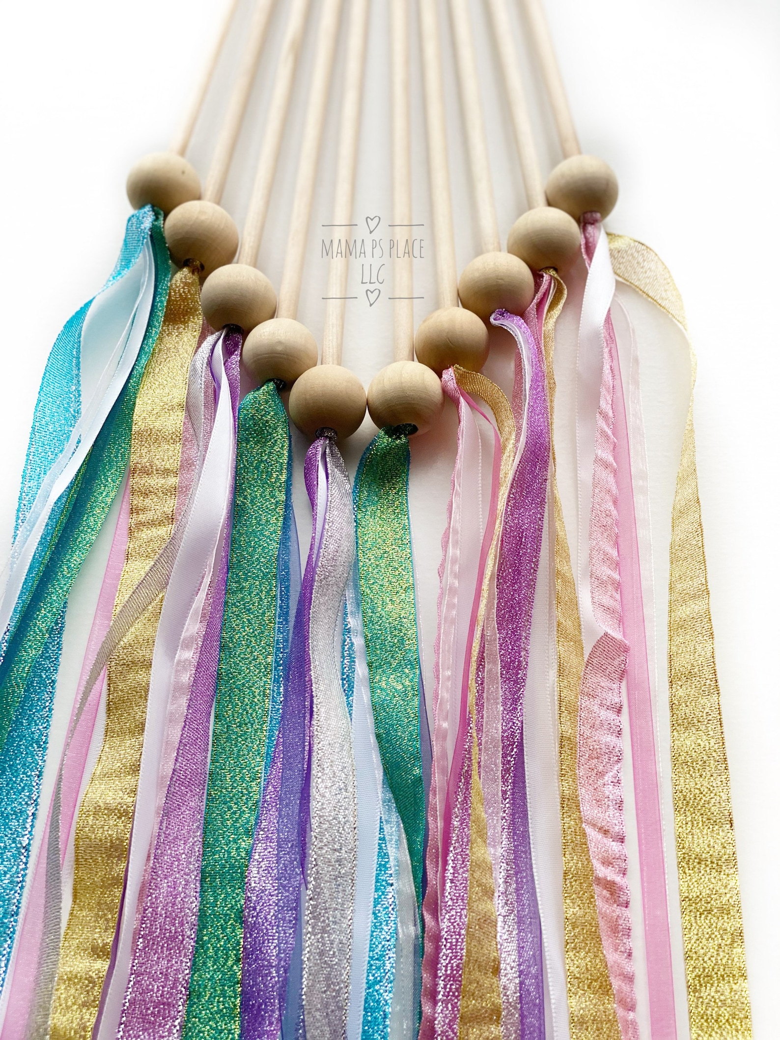 Ribbon Wand / Magic Wand / Fairy Princess / Montessori / - Etsy Australia