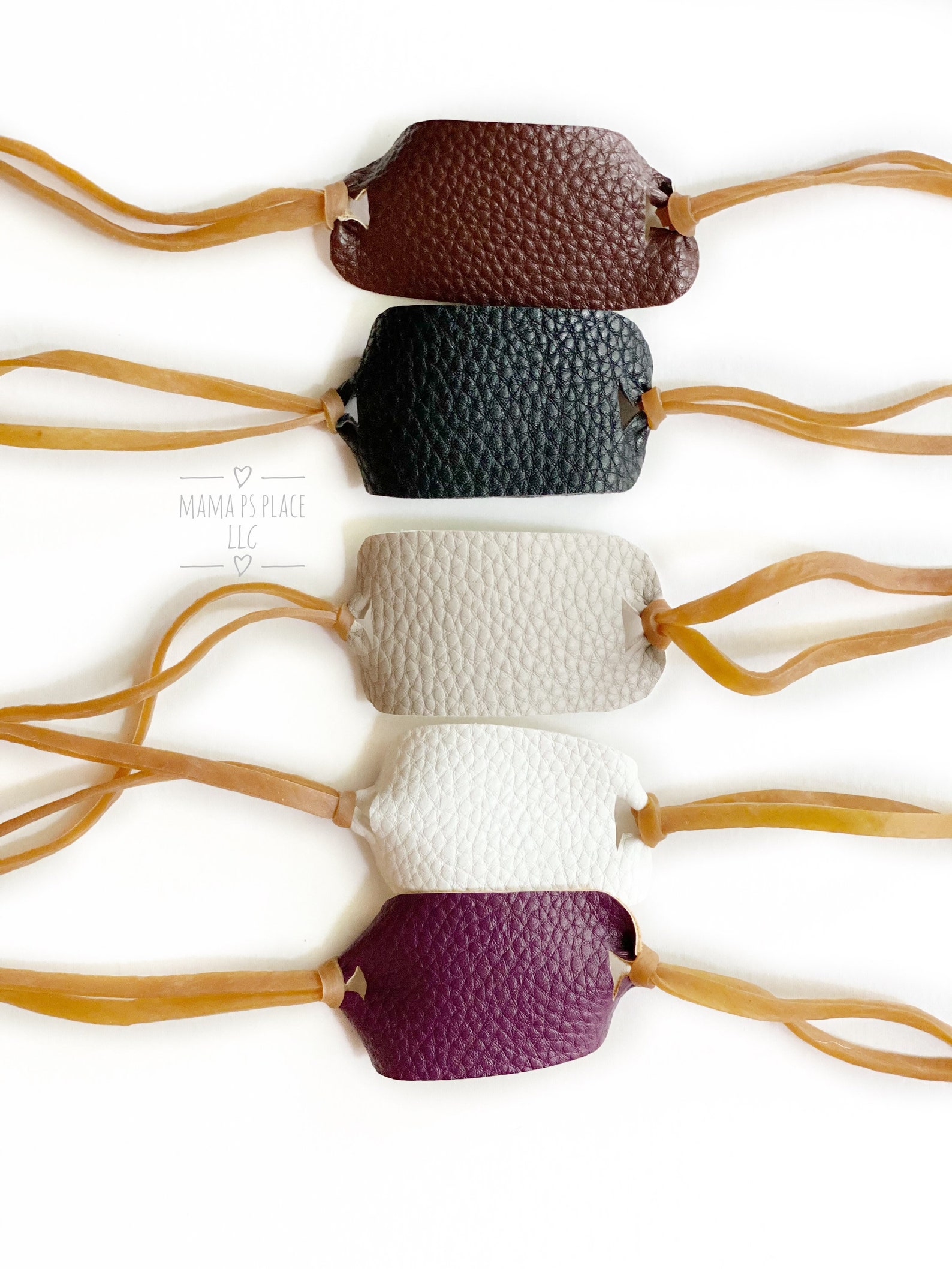 Extra Rubber Sling Set / Leather Strip With Bands / Kids Sling Shot ...