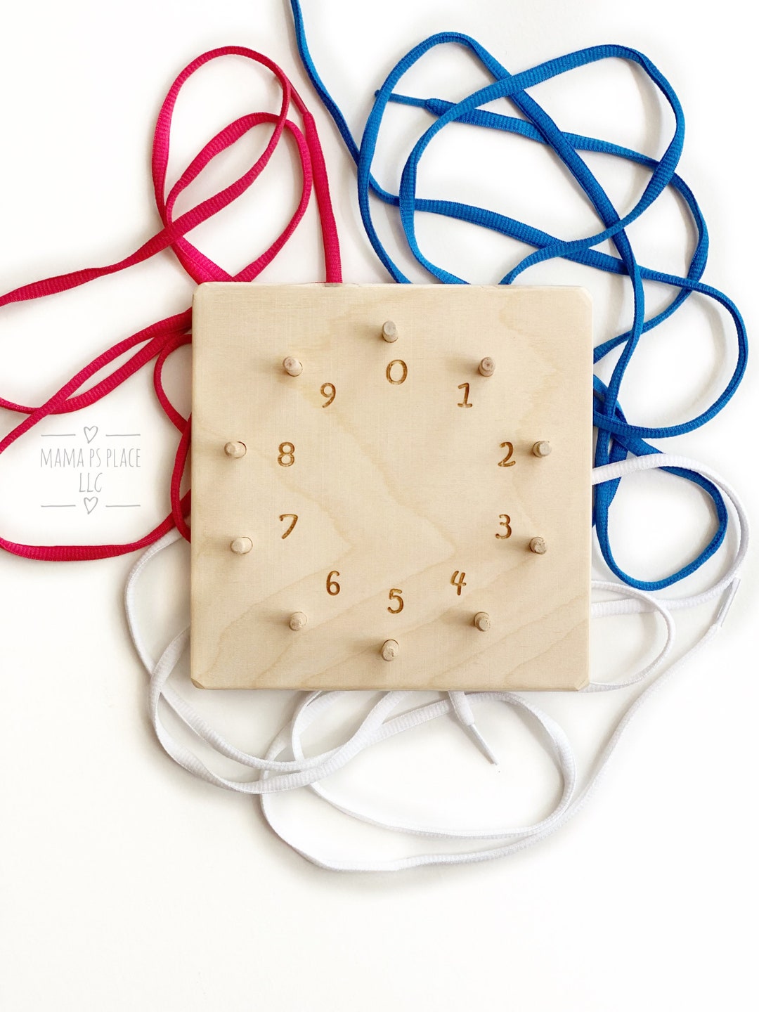 Skip Counting / Board Game / Peg Board / Montessori / Learning Toy ...