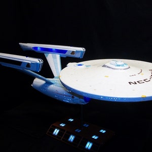 1:350 USS Enterprise Refit Model Kit LED Lighting and Sound Effects Kit ...