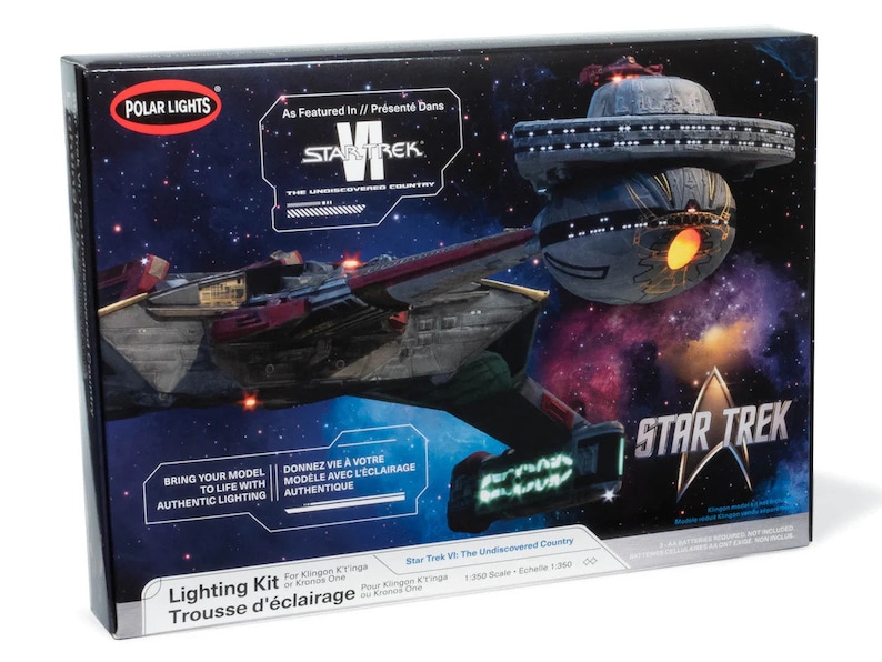 Klingon Kronos One 1:350 Model Lighting Kit - Realistic Effects ...