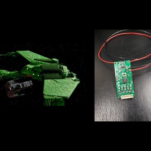 Klingon Bird of Prey Model Lighting Kit: 1/350 Scale LED Upgrade ...