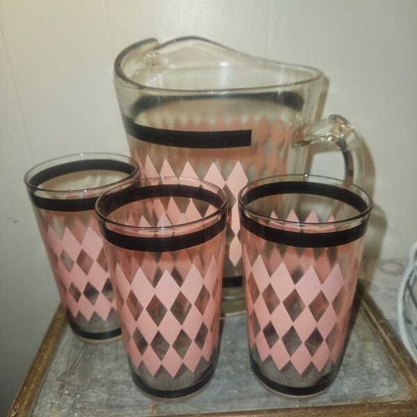 Hazel Atlas Pink - Etsy