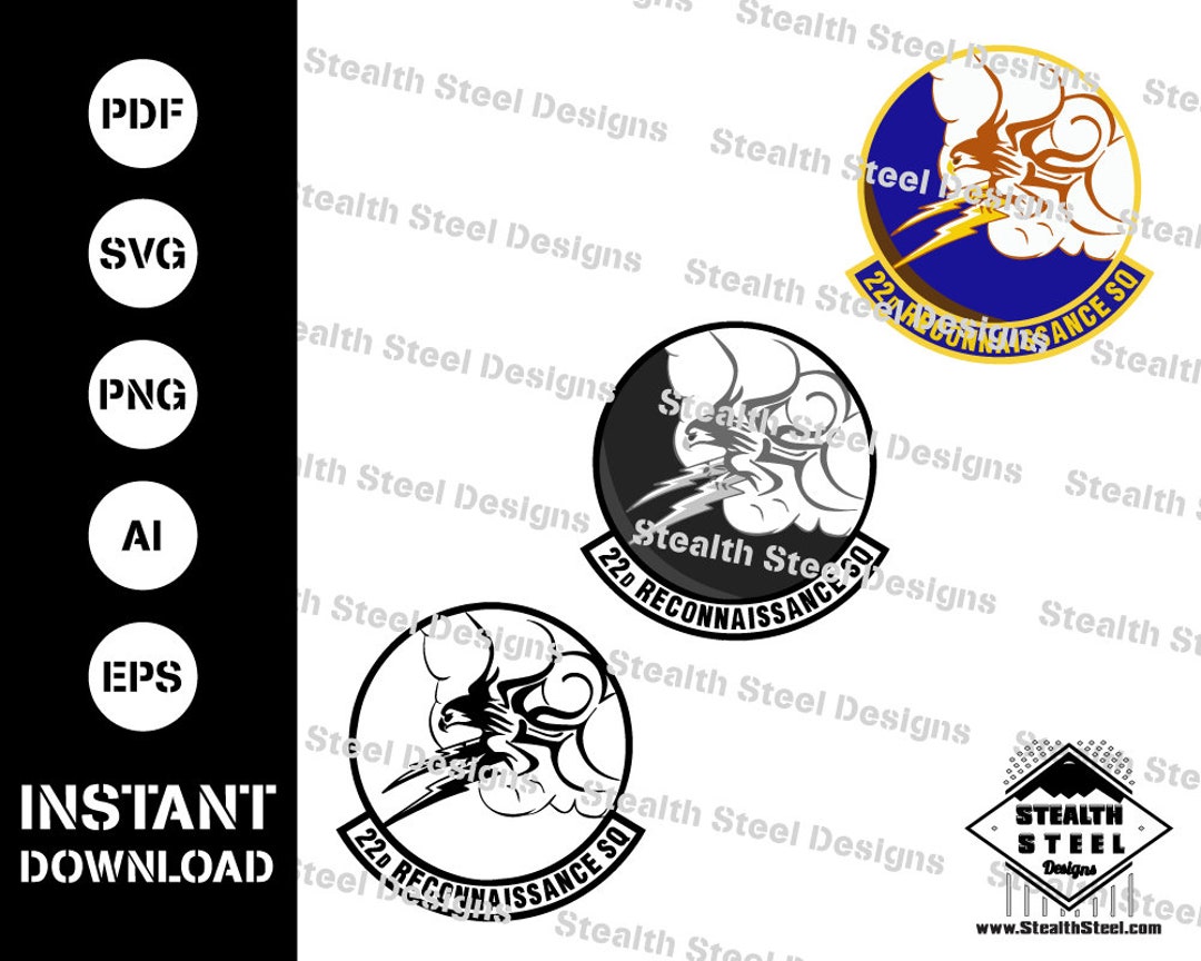 22nd-attack-squadron-patch-svg-ai-eps-pdf-vector - Etsy