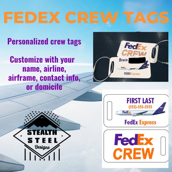 Airline Luggage Tags - Etsy