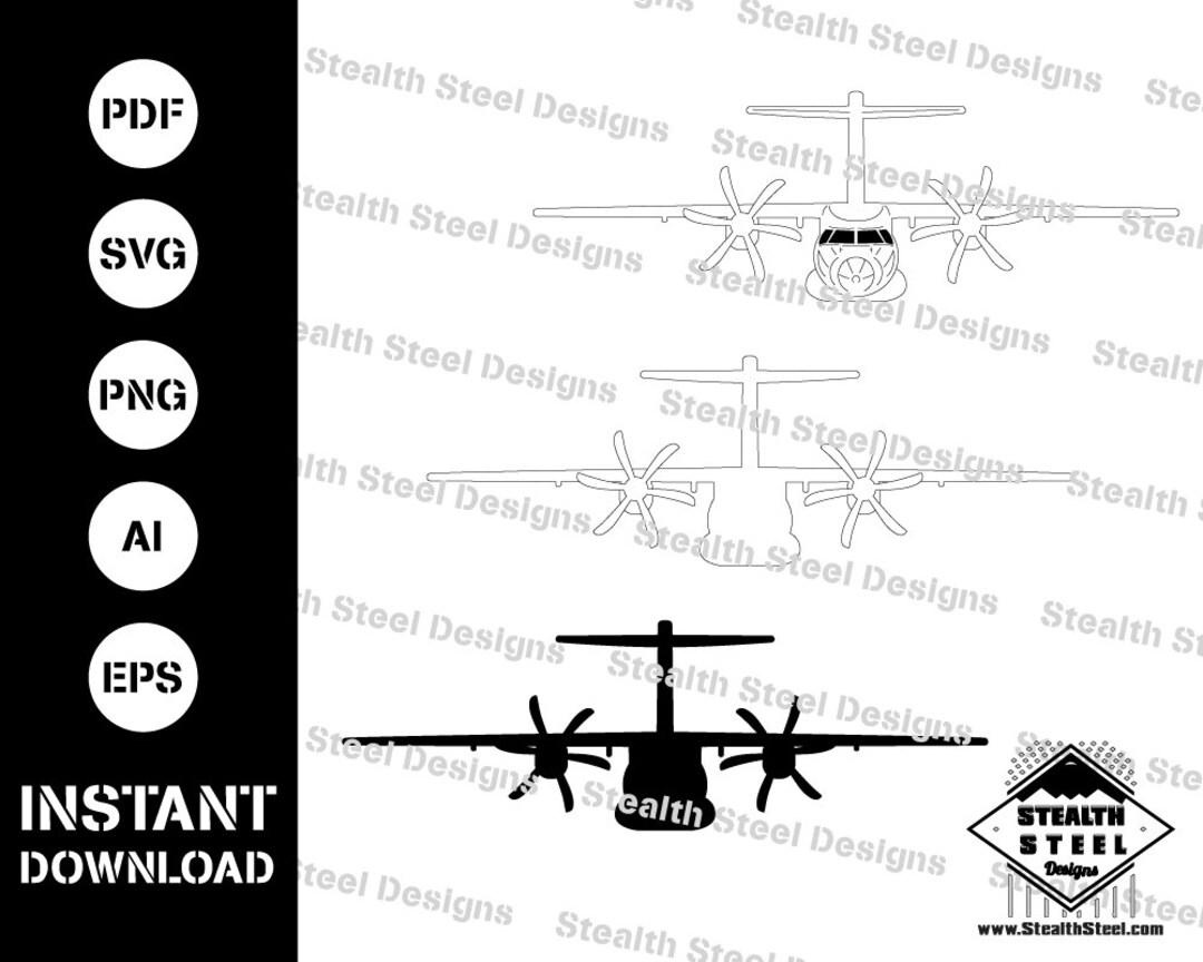 C-146-wolfhound-front-view-svg-ai-eps-pdf - Etsy