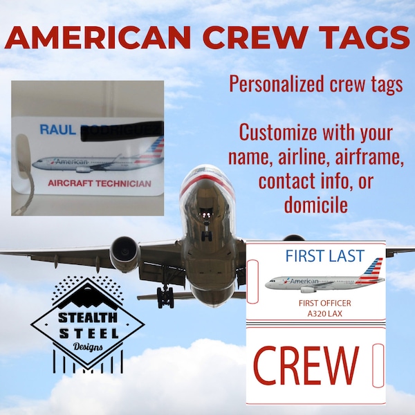 Airbus Luggage Tags - Etsy