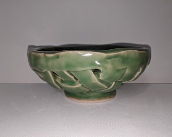Basket Weave Pottery - Etsy