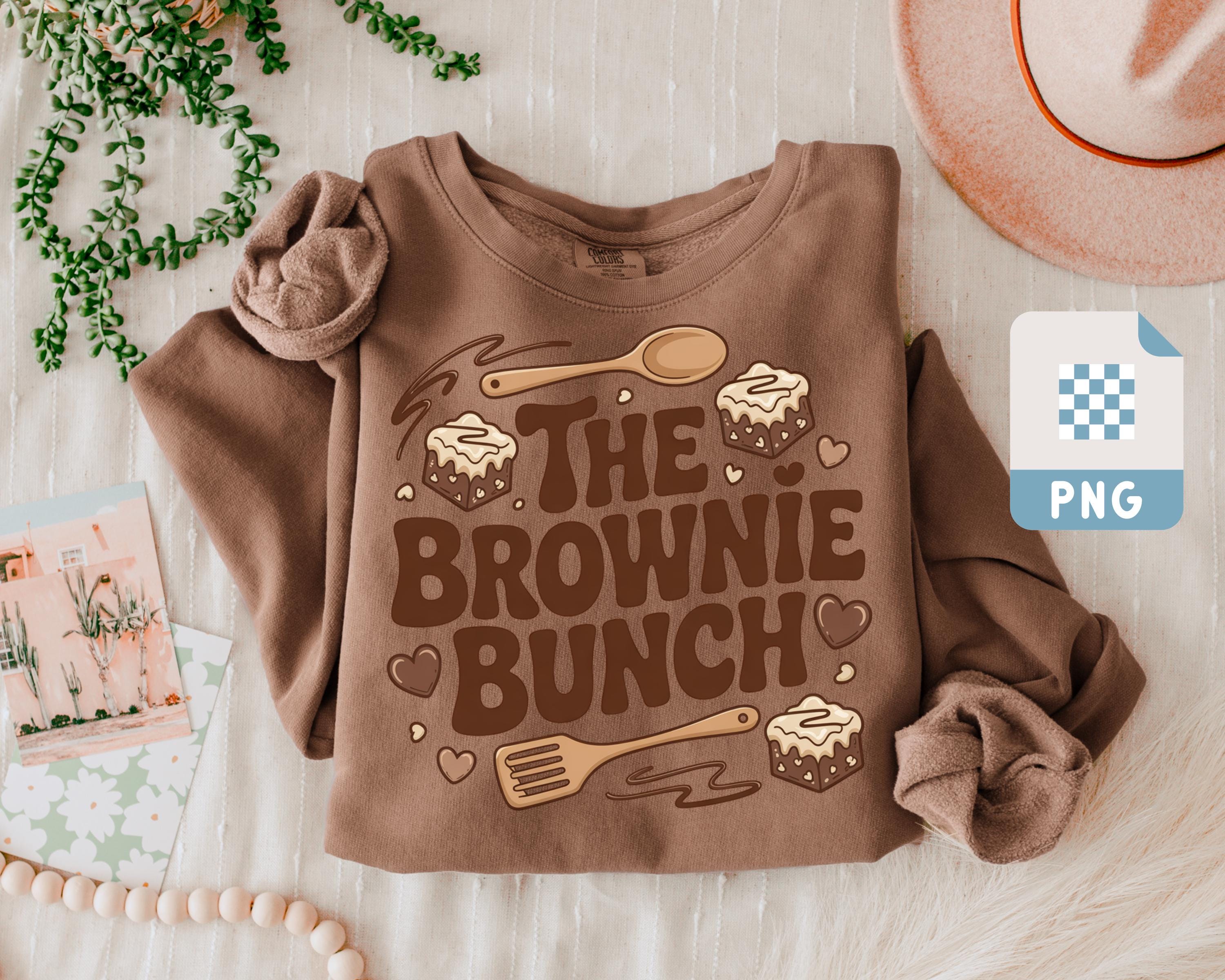 The Brownie Bunch PNG – Cozy Baking Crew Design for Dessert Lovers - Etsy
