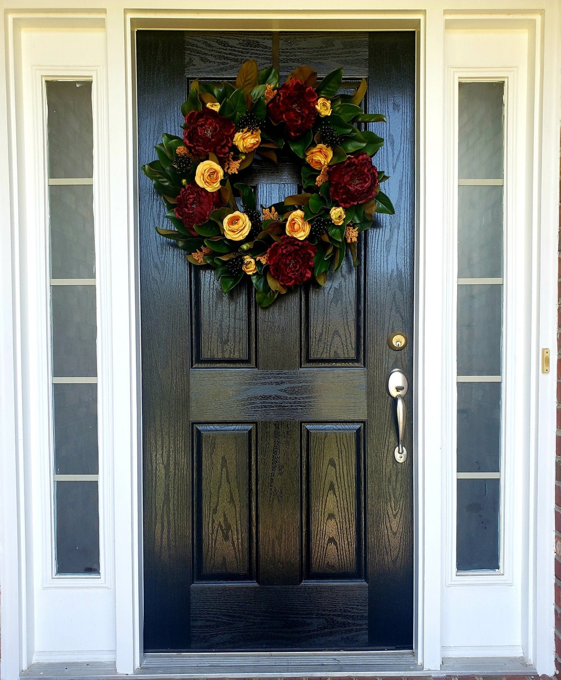 Extra Large Fall Wreath Fall Wreath for Front Door Autumn - Etsy