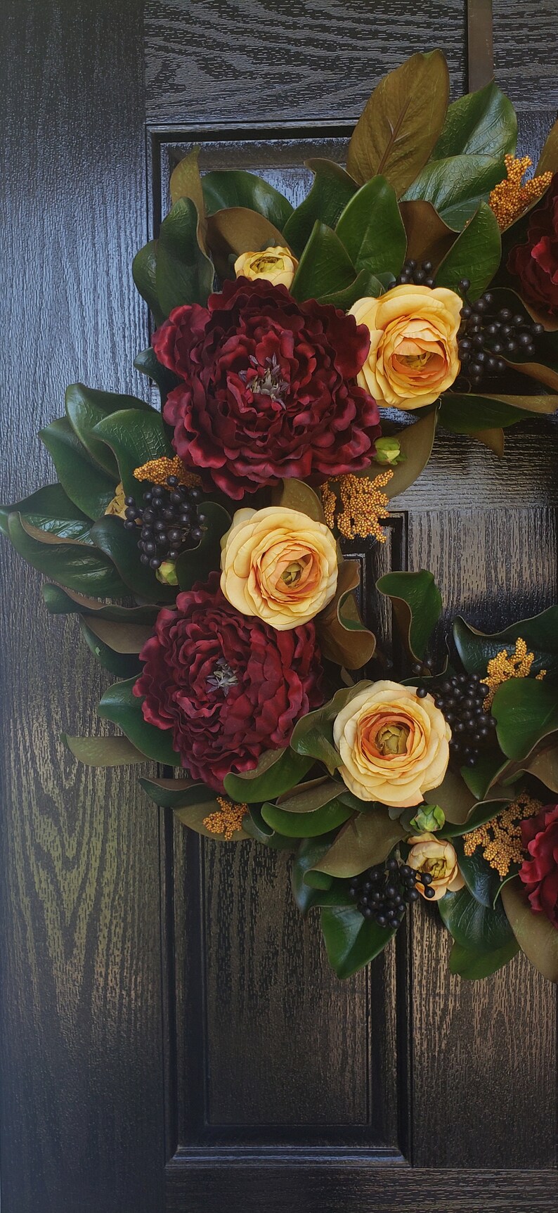 Extra Large Fall Wreath, Fall Wreath for Front Door, Autumn Door Decor ...