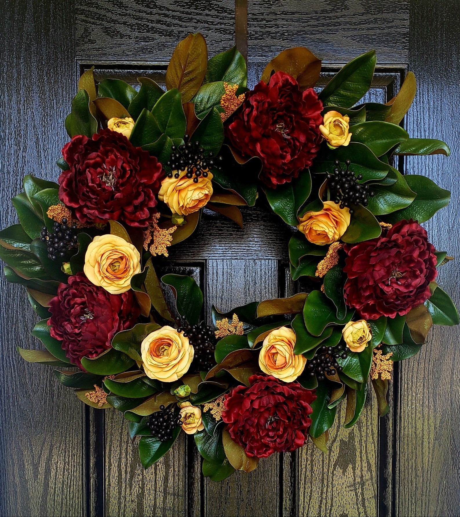 Extra Large Fall Wreath Fall Wreath for Front Door Autumn - Etsy