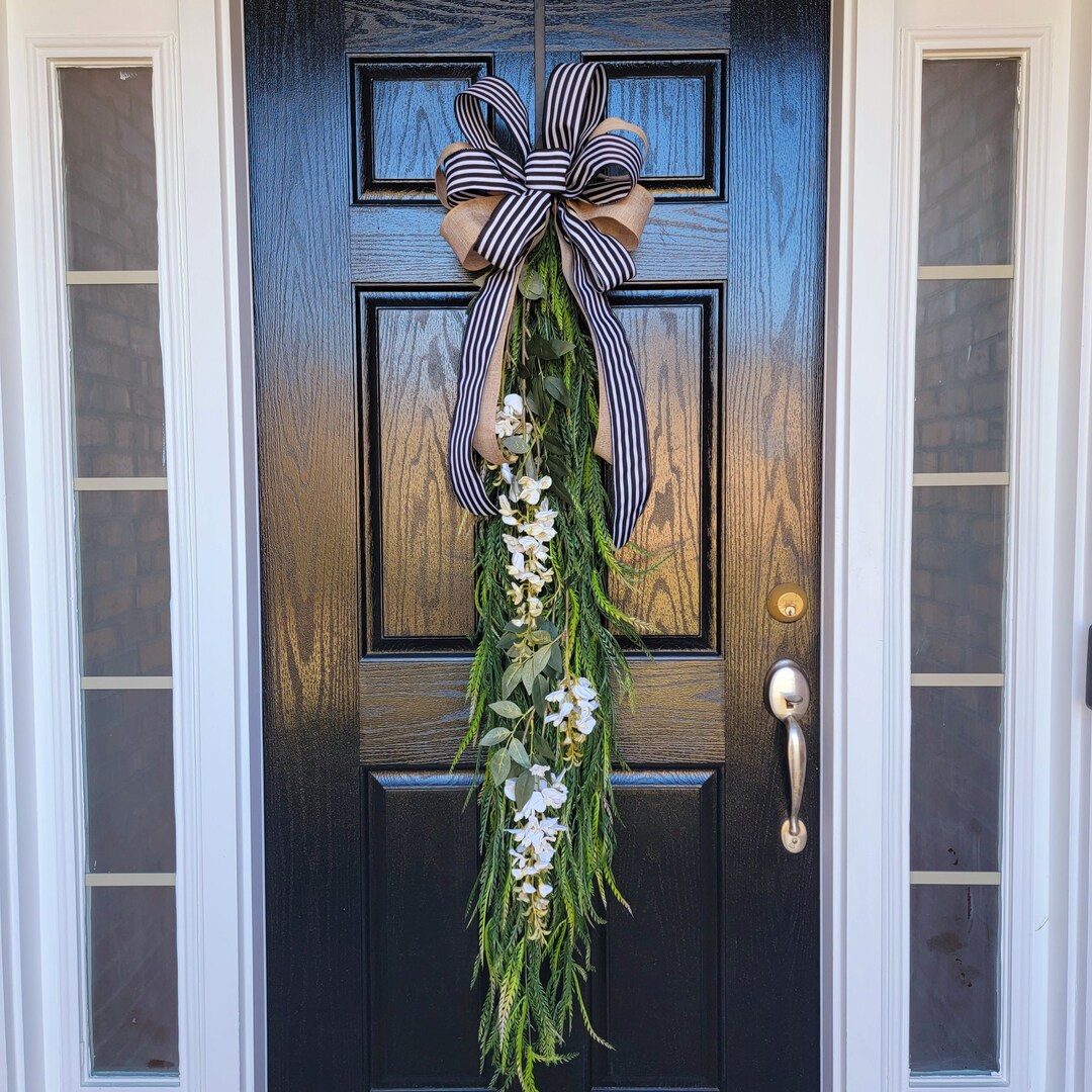 XL Vine Door Hanger | Wisteria Vine Door Hanger | Everyday Wreath ...