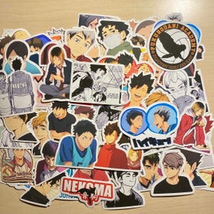 Haikyuu Anime Random Mystery Stickers | Waterproof Vinyl | Karasuno ...