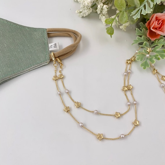 Face Mask Chain Mask Lanyard Mask Necklace Face Mask - Etsy