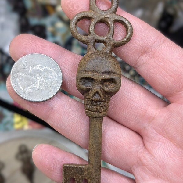 Iron Skeleton Key - Etsy