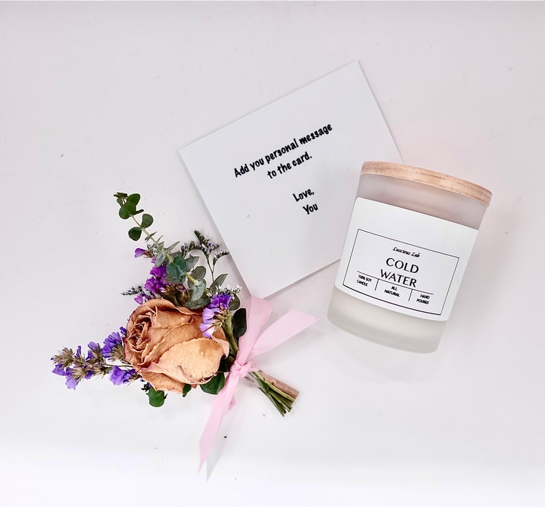 Congratulation Gift Box, Personalized Congrats Candle Gift Box, New Job ...