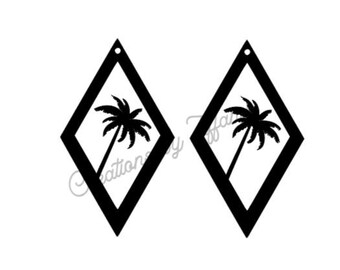 Palm Tree Diamond Art - Etsy