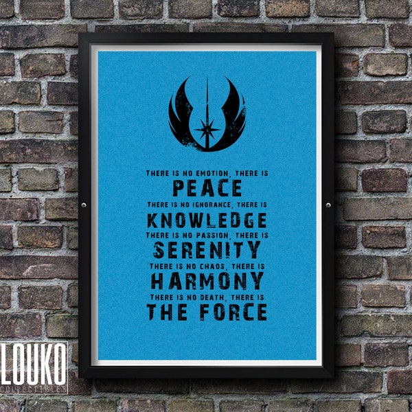 Jedi Code - Etsy