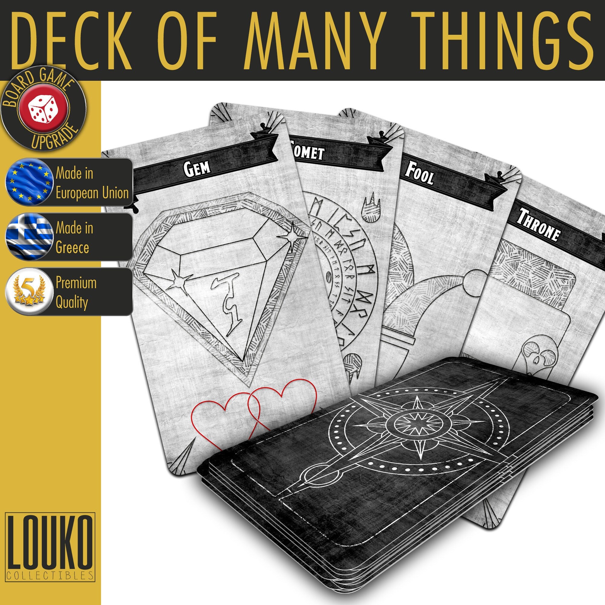 Deck of Many Things Supplement Dnd 5e - Etsy