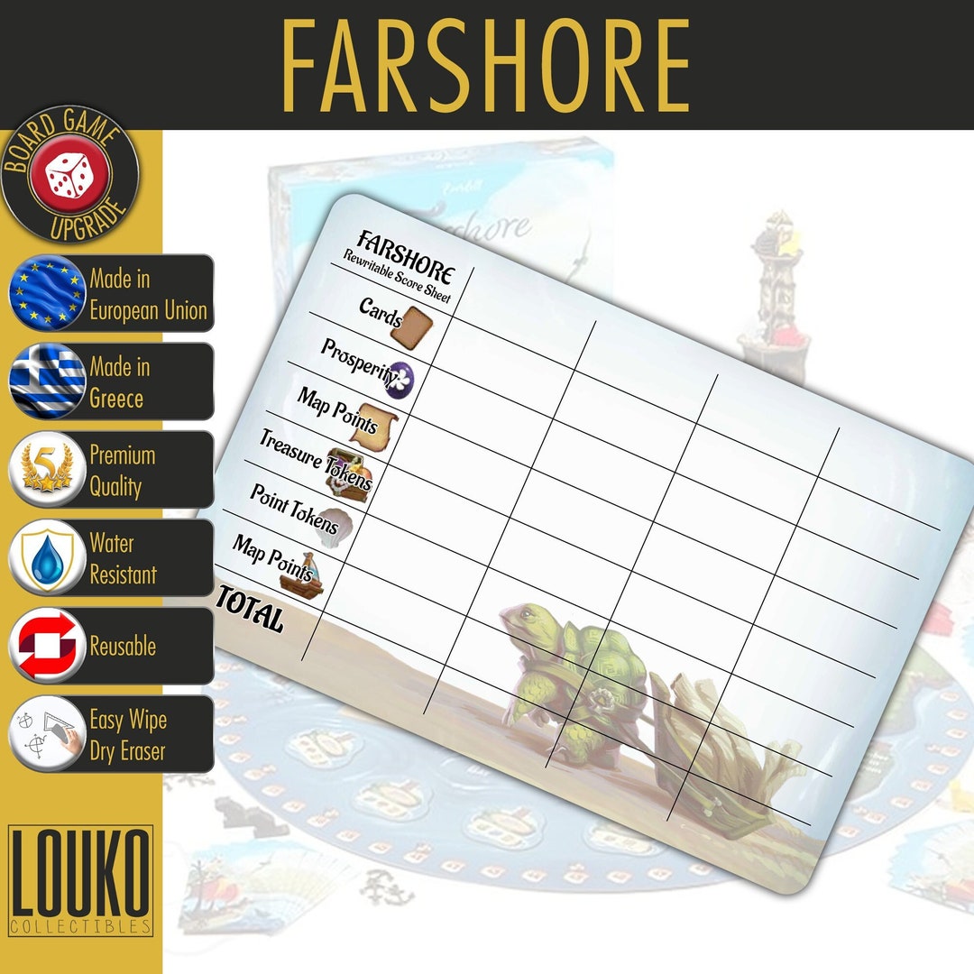 Unofficial Upgrade Everdell Farshore Score Sheet - Etsy