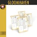 Upgrade Gloomhaven/frosthaven Rewritable Character Sheets - Etsy