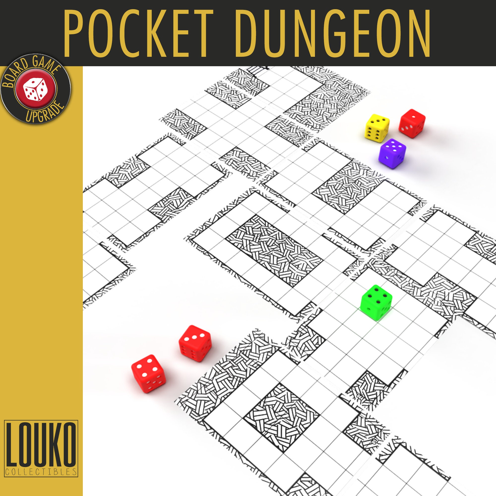 Pocket Dungeon - Deck of Many Corridors - Etsy