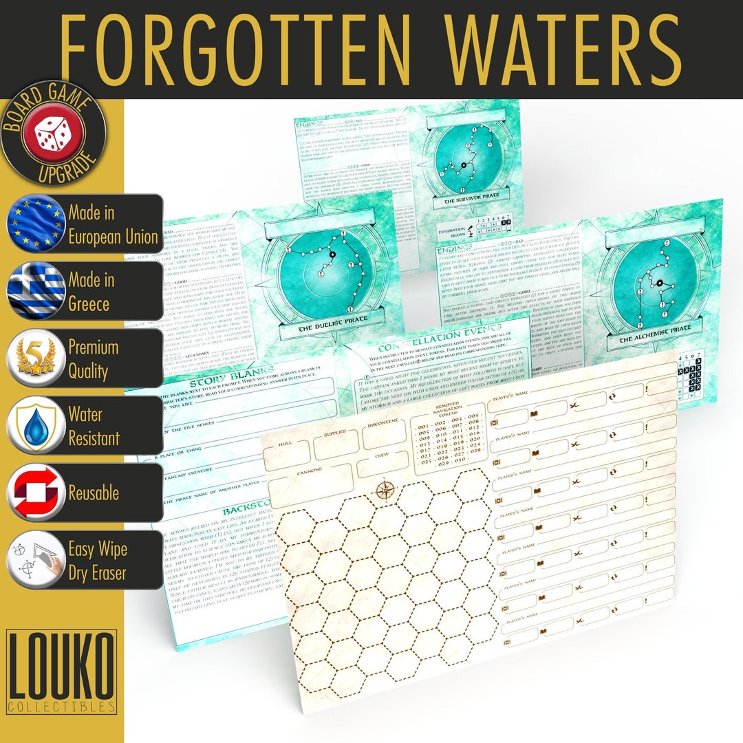 Upgrade Forgotten Waters Campaign Logs - Etsy