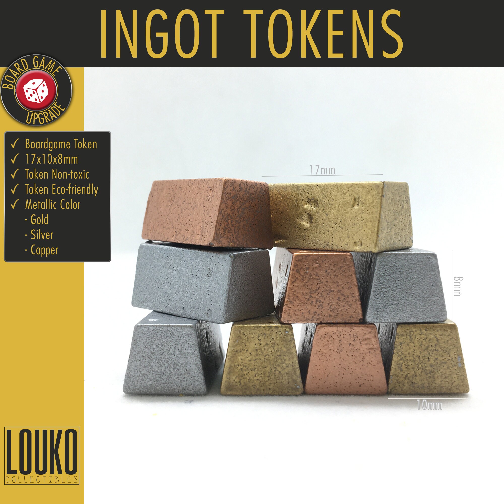 Upgrade Ingot Tokens - Etsy