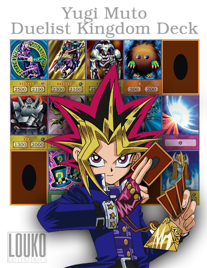Yu-Gi-Oh Oricas Yugi Muto Duelist Kingdom Deck FREE SHIPPING | Etsy
