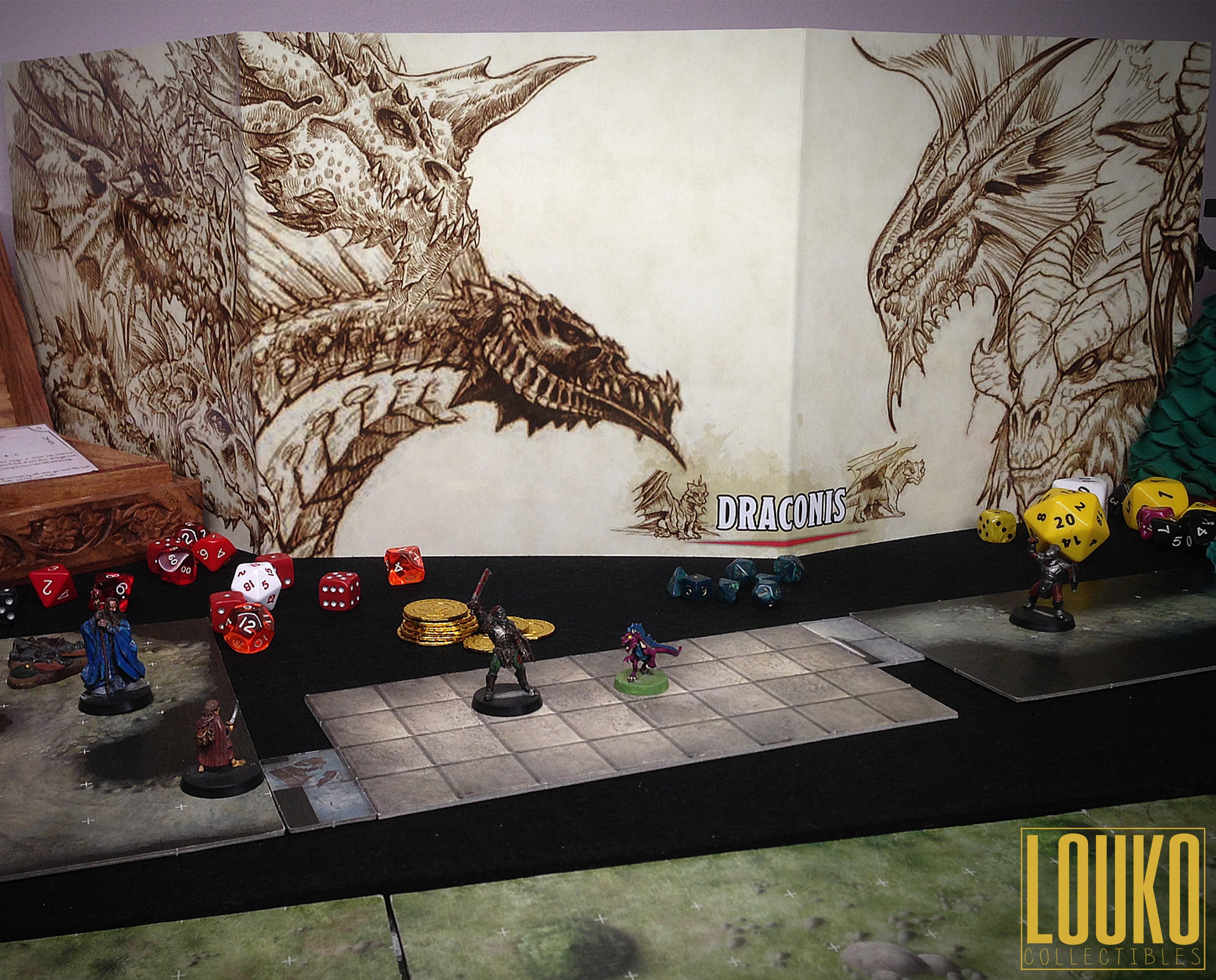 Dungeon Master Screen DnD 5e DM Screen | Etsy