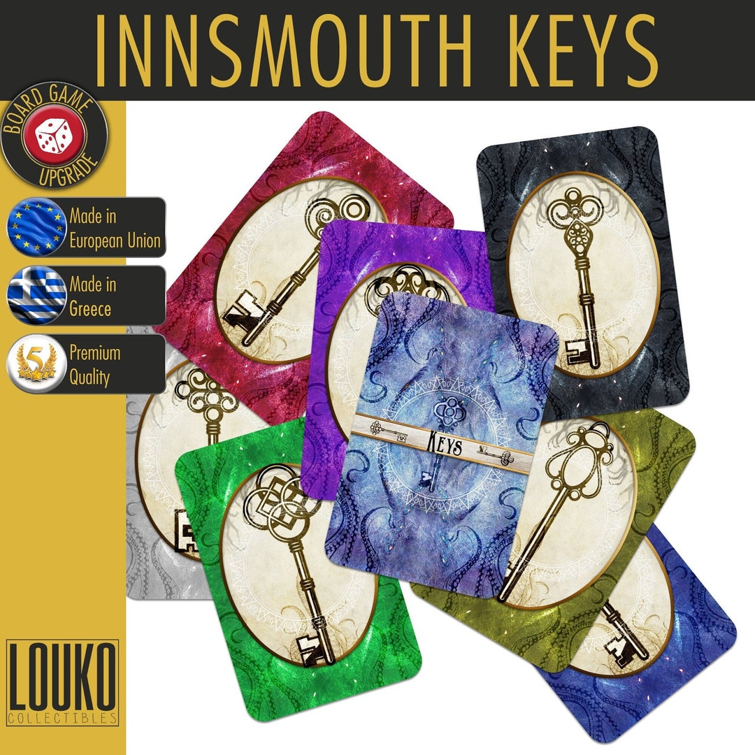 Upgrade Arkham Horror Key Deck Token - Etsy