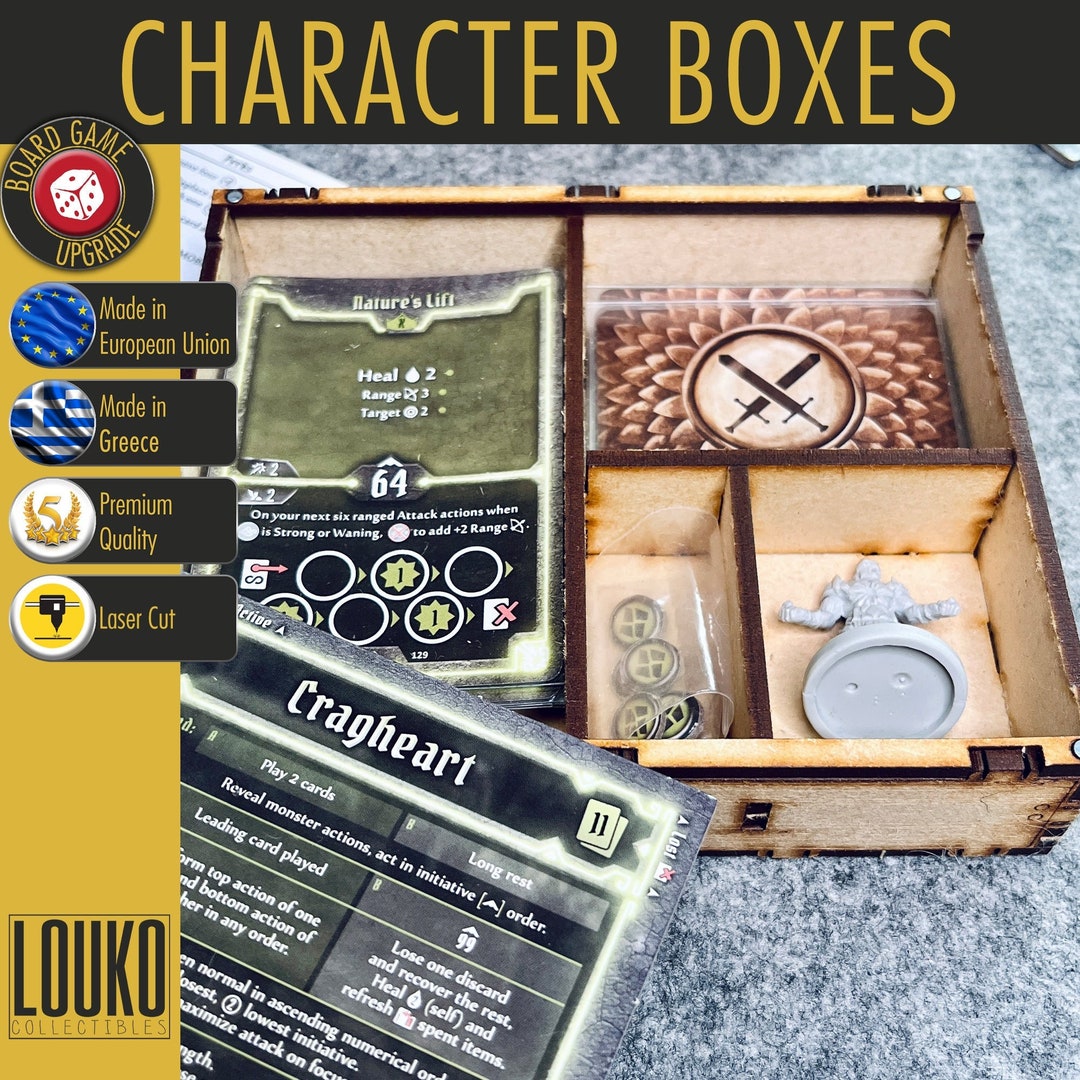 Accessory Wooden Gloomhaven/frosthaven Character Boxes - Etsy