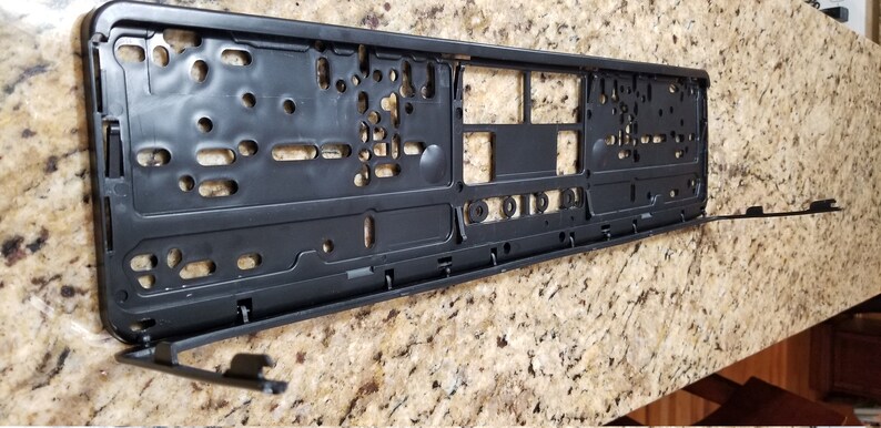 EUROPEAN LICENSE PLATE Frame/holder/bracket..universal Fitment...the ...