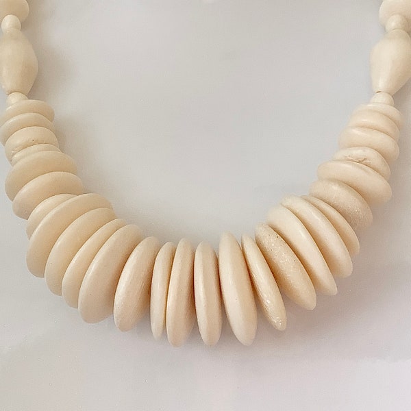 Tribal Bone Necklace - Etsy