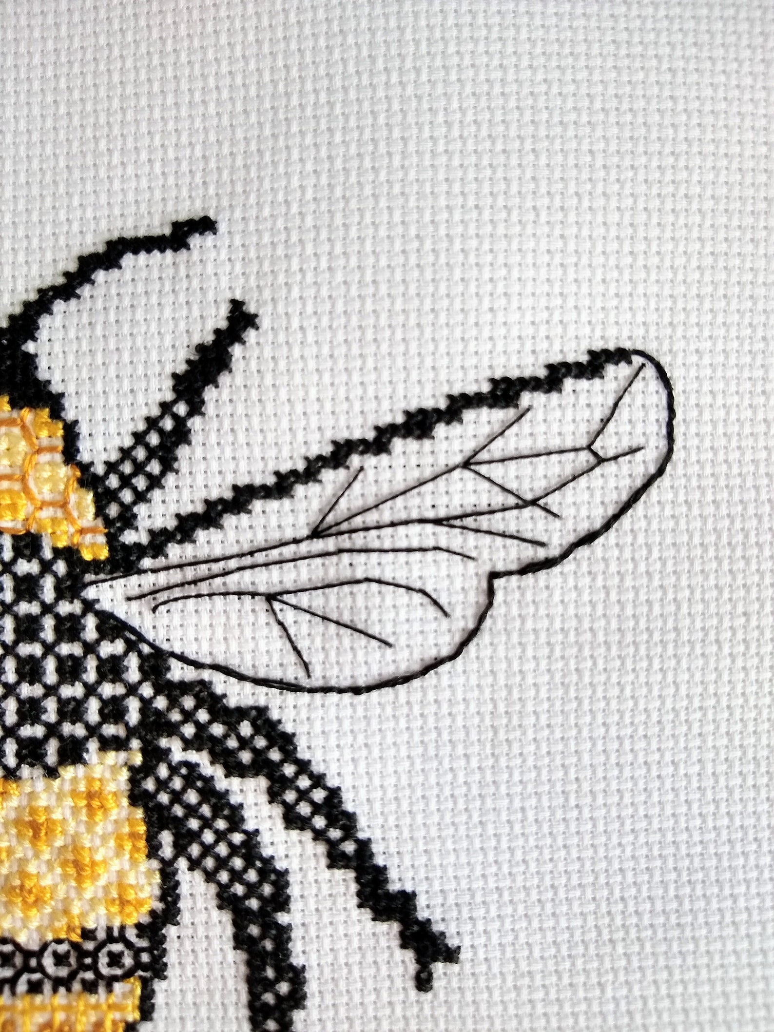 Bumble Bee Cross Stitch Pattern - Etsy