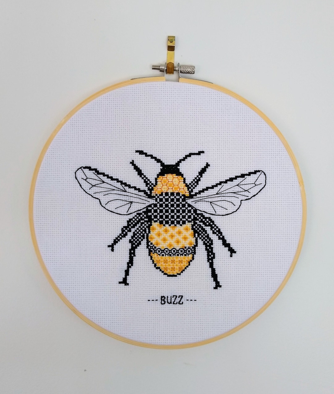Bumble Bee Cross Stitch Pattern - Etsy