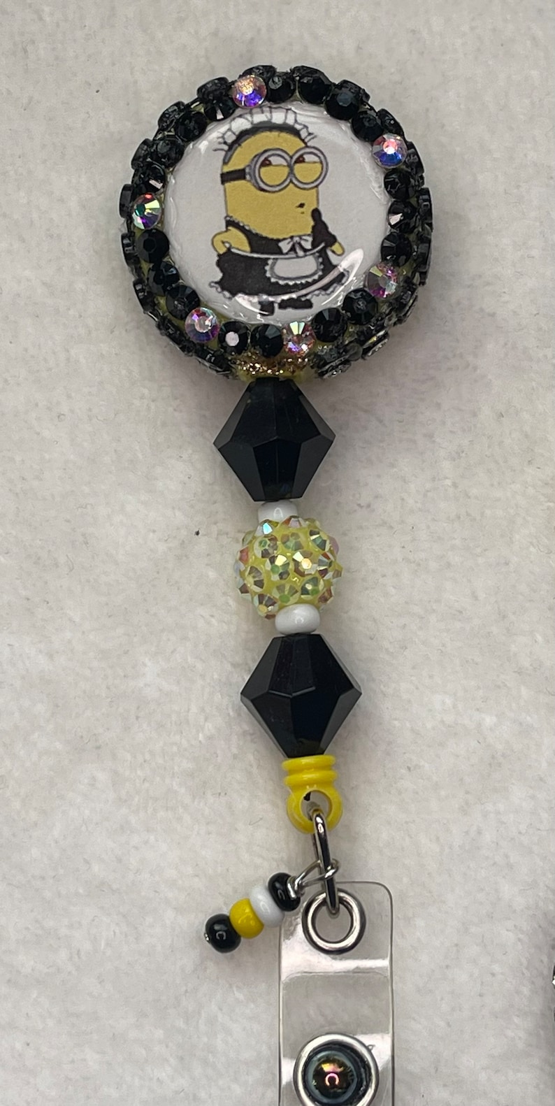 ID Reel Badge/name/janitor Badge Holder/badge/house - Etsy