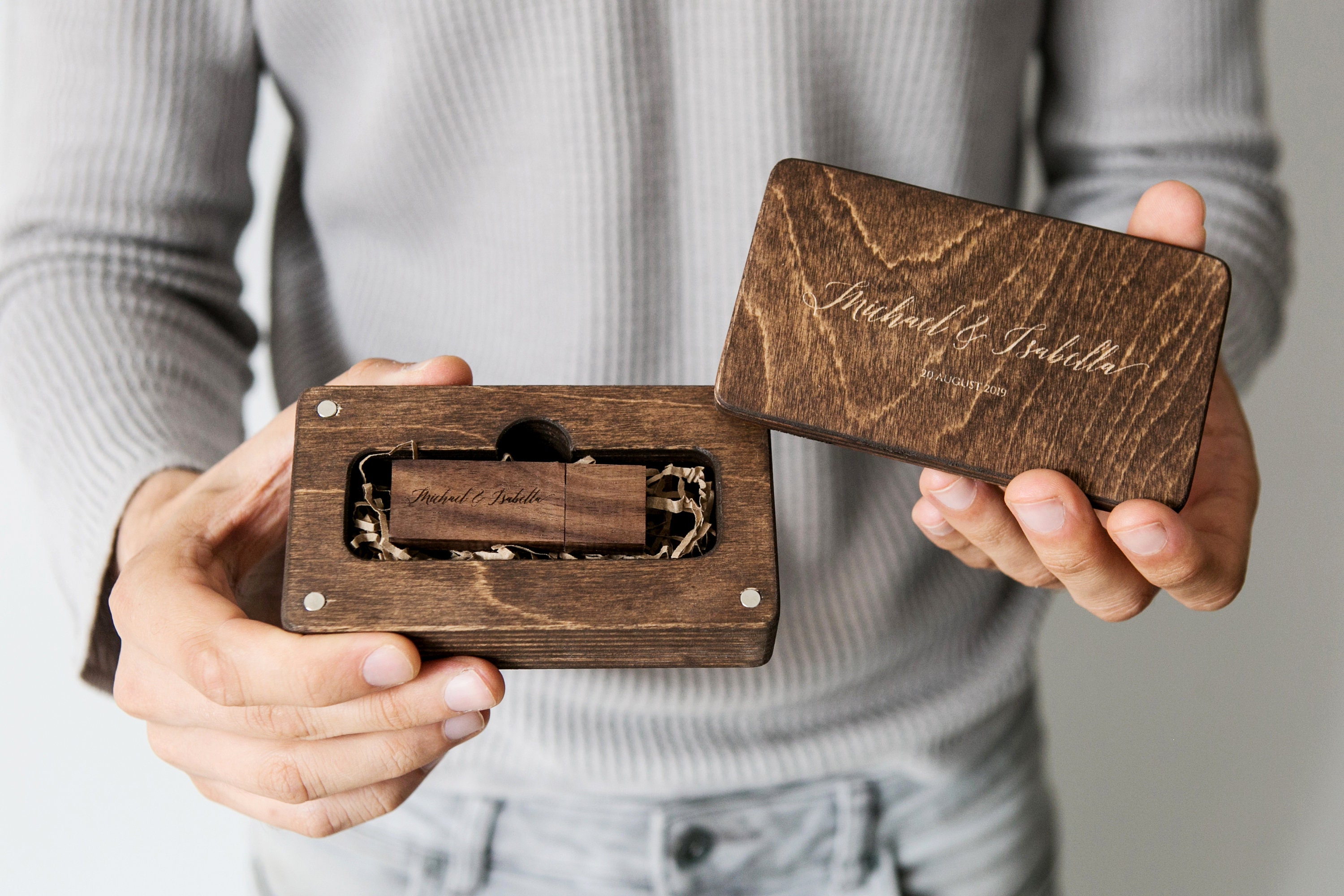 Caja Usb unidad flash usb 3.0 personalizada empaquetado USB | Etsy