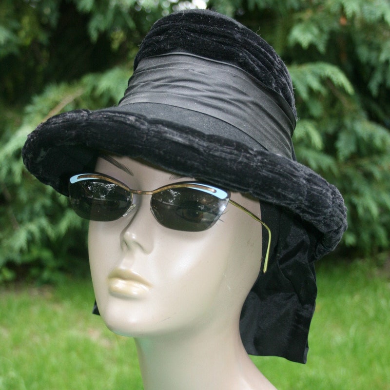 Velvet Top Hat - Etsy