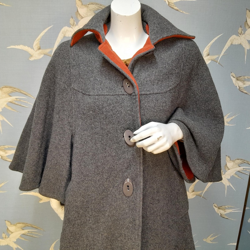 Cape Coat - Etsy
