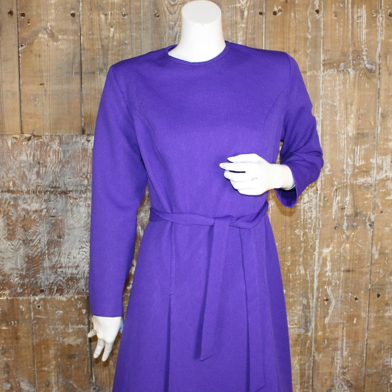 1960s Purple Dress - Etsy