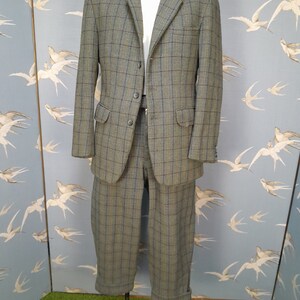 Vintage Wool Tweed Gamekeepers Suit, P&J Haggart Checked Hunting Jacket ...