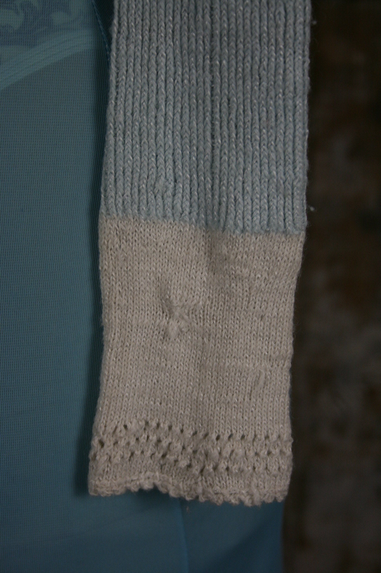 Vintage 1940s Cardigan Blue/ Ivory Crochet Cardi/ Bed Jacket - Etsy UK