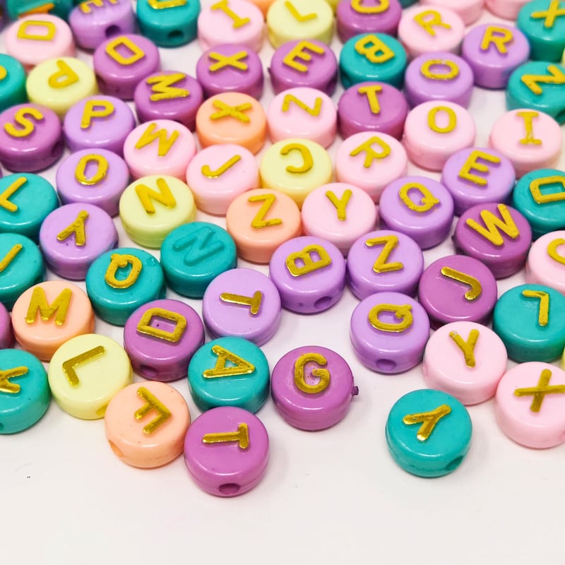 Alphabet Letter Bead - Etsy
