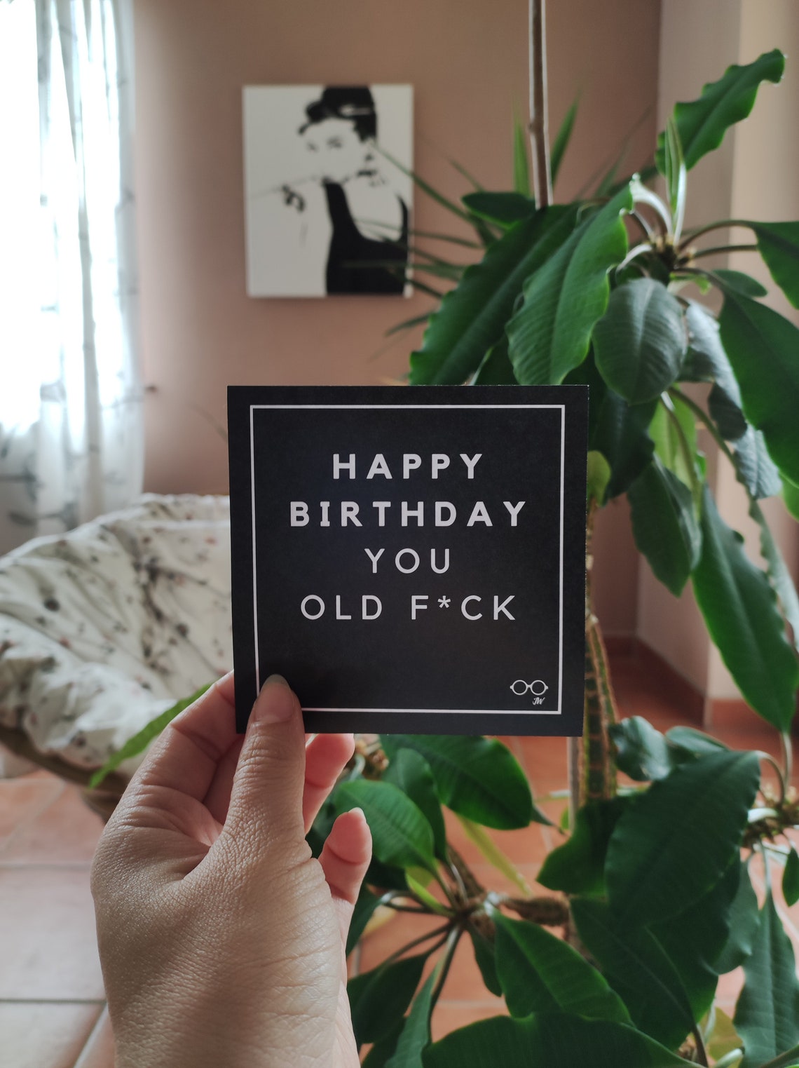 Happy Birthday Funny Sticker, Funny Sarcastic Label, Gift for Her, Gift ...