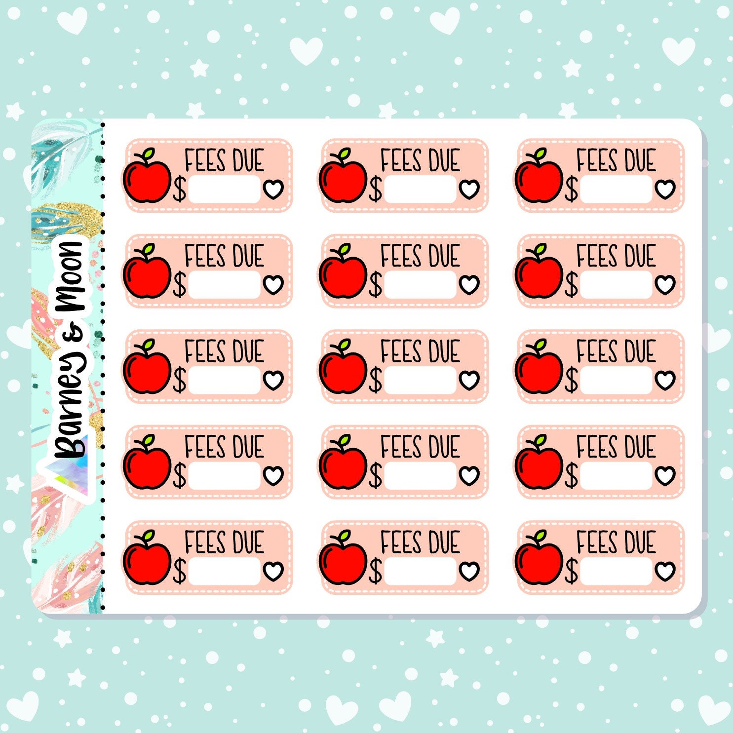 School Fees Due - Etsy