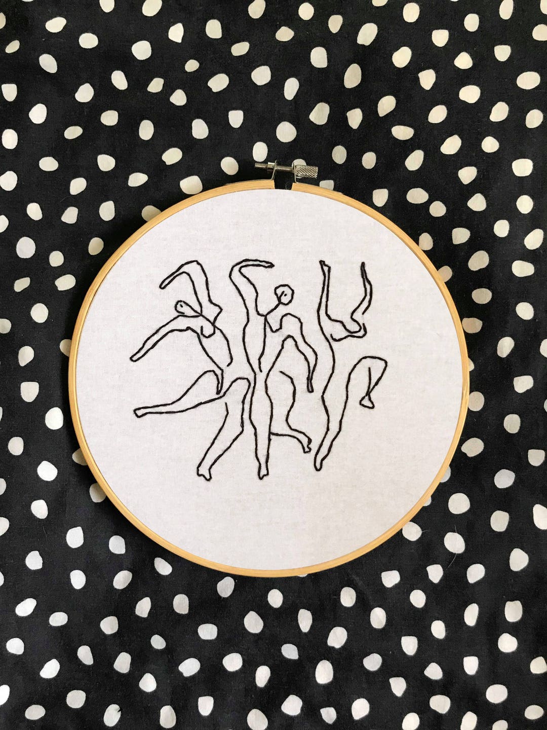 Picasso Line Drawing Embroidery - Etsy Australia