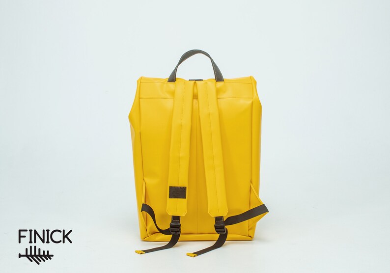 Finick Rolltop Backpack minimalist backpack vegan backpack | Etsy